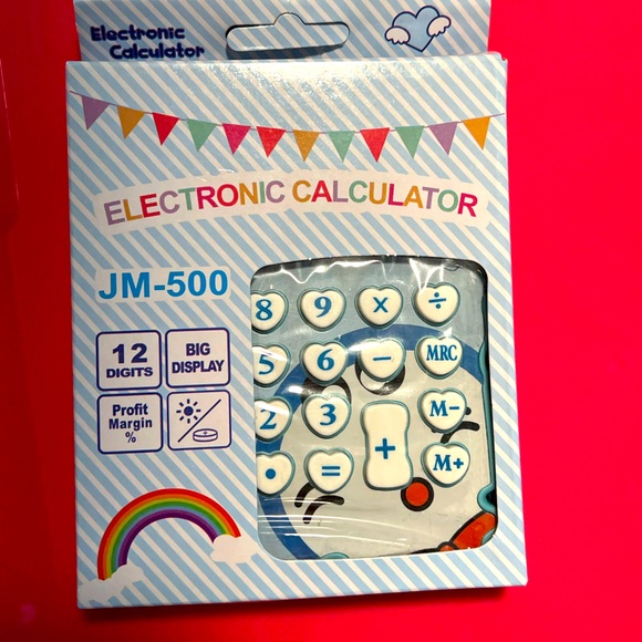 Office | Doraemon Anime Calculator Kawaii Manga Cat Robot School Office ...